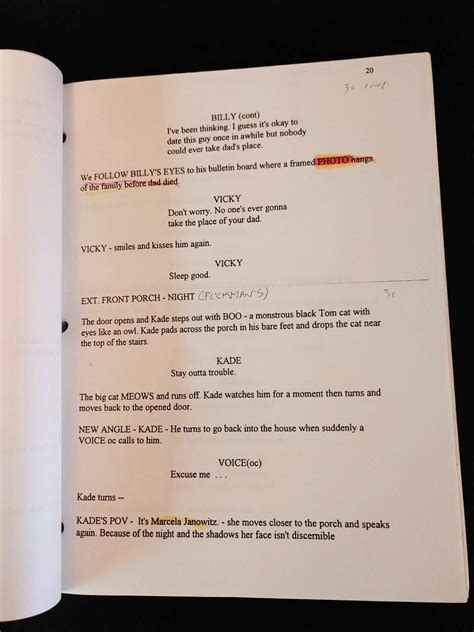 Original Movie Script For Clubhouse Detectives Starring Michael And Jimmy Galeota 4588965534