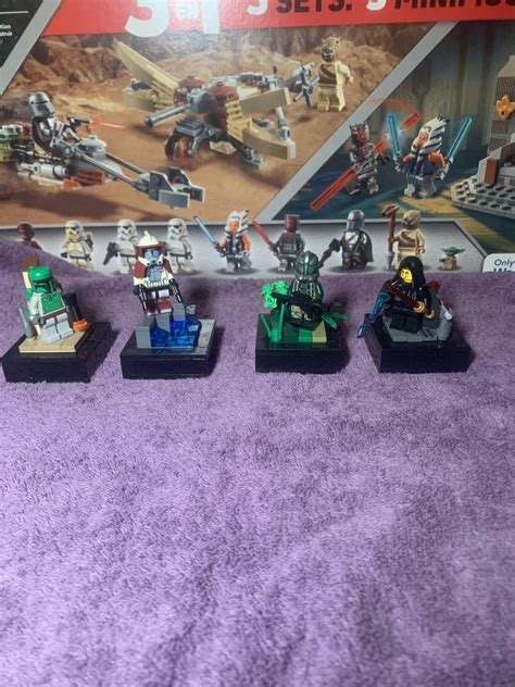 Minifig Display Stand Mocs Rlegostarwars