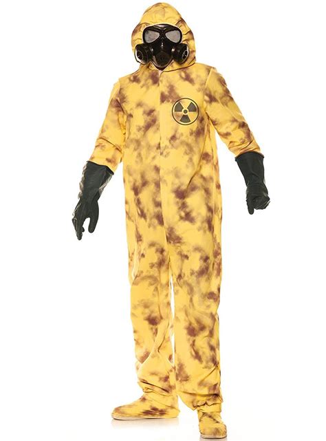 Plus Size Mens Hazmat Suit Costume Hazmat Suit Halloween Costume