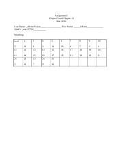 CS 4337 Assignment 2 Docx Assignment2 Chapter 3 And Chapter 15 Due 10