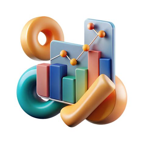 Elegant Vintage Abstract Data Visualization Chart And Graph Isolated Original 58003332 Png