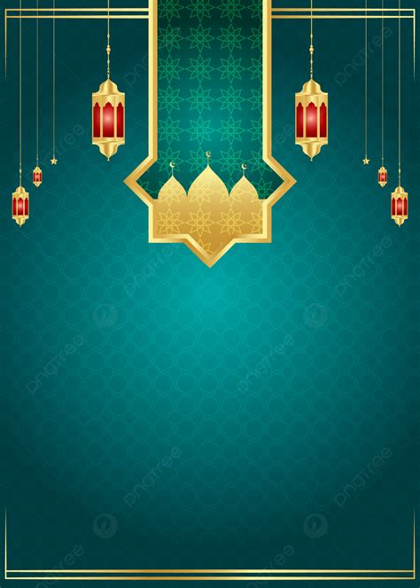 Islamic Arabesque Pattern Luxury Ramadan Kareem Eid Al Fitr Mubarak
