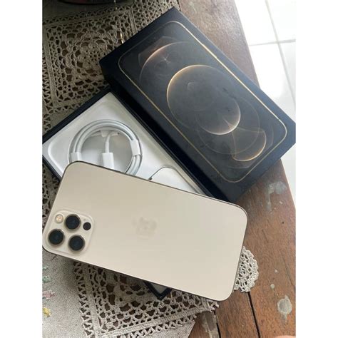 Jual IPHONE PRO GOLD GB FULL SET ORI Inter IMEI Resmi BEA Cukai Shopee Indonesia