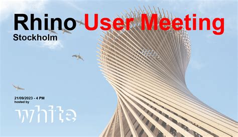 Rhino News Etc Rhino User Meeting Stockholm 2023