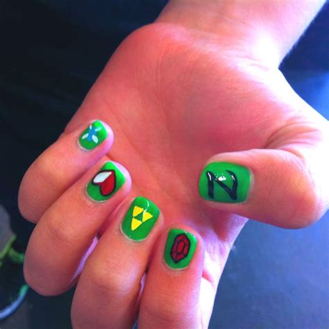 Pin By Arianna On Legend Of Zelda Work Nails Nail Designs Nails