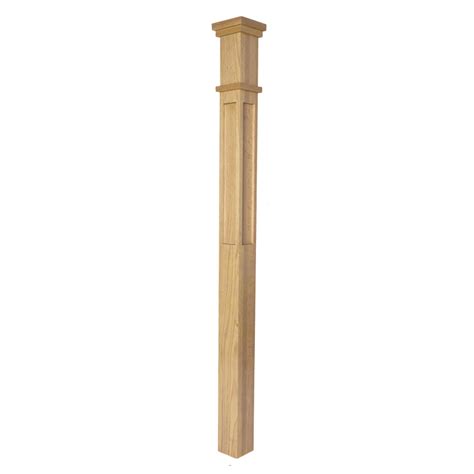 Mfp4075 Modern Style Solid Box Newel Post 3 12 Inch X 58 Inch Buy