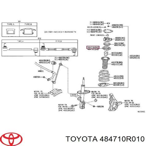 484710R010 Toyota сравнить цены на Автопро
