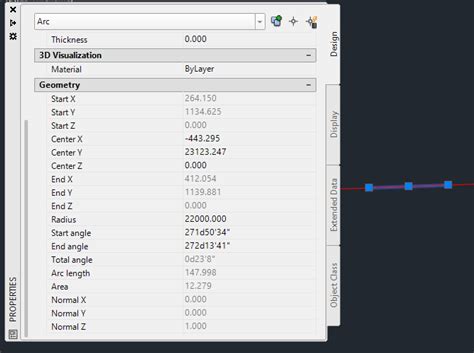 write vertical curve data near to curve autodesk community