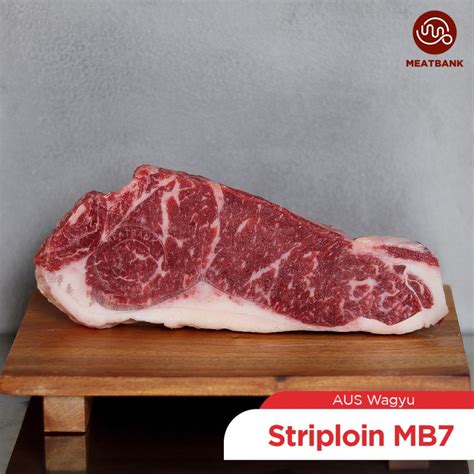 Jual MEATBANK SIRLOIN WAGYU MB 7 Daging Sapi Beef Steak Marbling