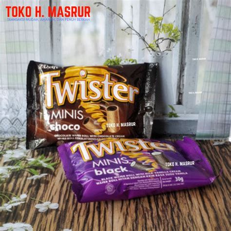 Jual Wafer Roll Twister Minis Delfi 30gr Shopee Indonesia