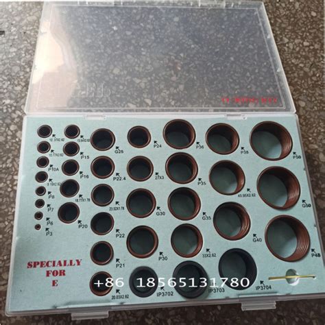 Excavator Parts Nbr O Ring Repair Kit Rubber Oil Seal Repair Kit O