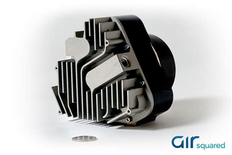 Compact Waveguide Pressurization Scroll Compressor Air Squared Scroll Technology