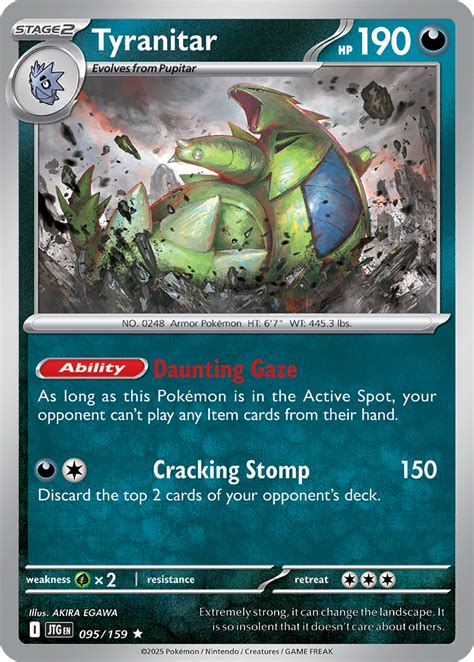 Tyranitar Journey Together Pokémon Tcg Guru