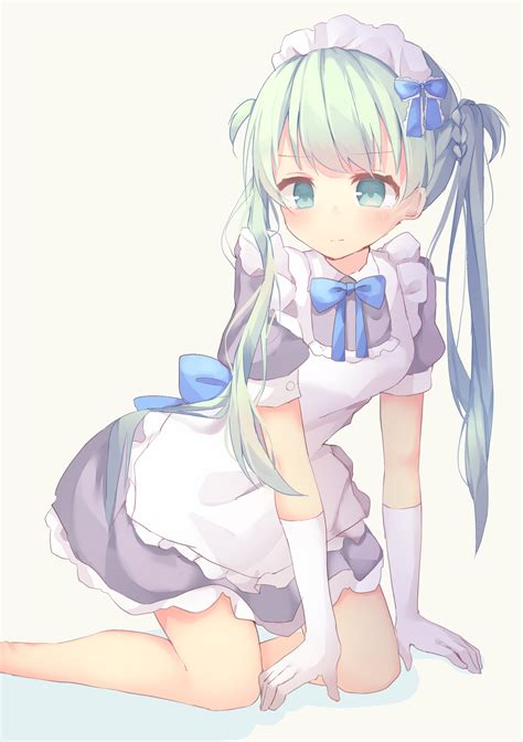 Twin Tail Maid [original] R Twintails