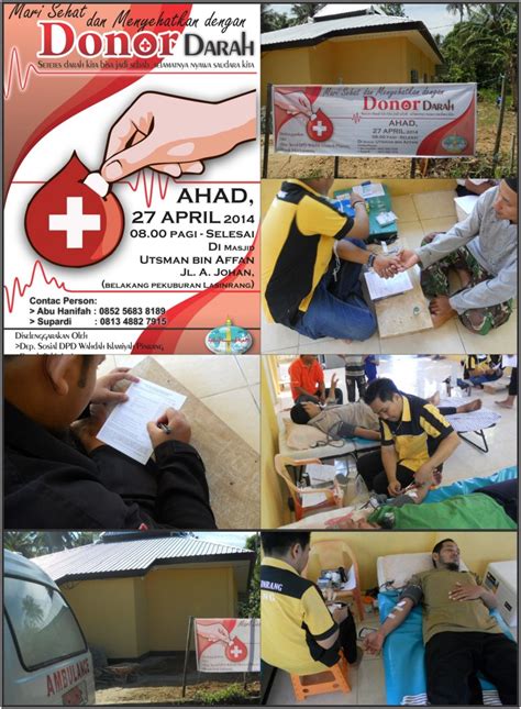 Kegiatan Donor Darah DPD Wahdah Islamiyah Pinrang Berjalan Sukses