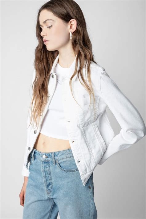 Zadig And Voltaire Veste Kiomy Judo Femme Vestes And Manteaux Doylouis