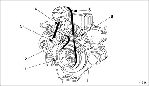 Mbe 4000 Section 81 Drive Belts Detroit Diesel Engine Troubleshooting