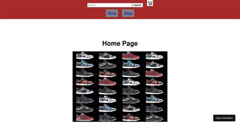 Actual Main Project Forked Codesandbox