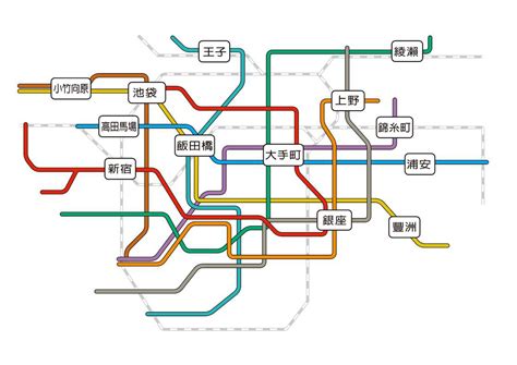 定期票售票口 Pasmo、車票 東京地鐵線