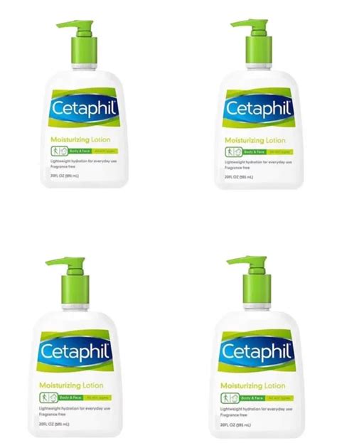 Cetaphil Moisturizing Lotion For All Skin Types 591 Ml Lazada Ph