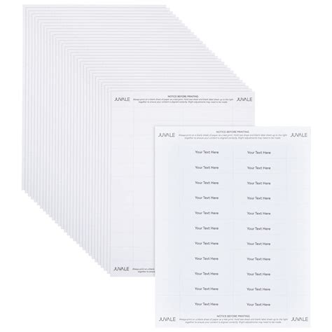 40 Printable Binder Spine Labels