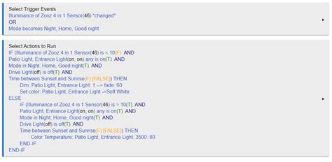 Lights On Dashboard Wont Go Off 📐 Rule Machine® Hubitat