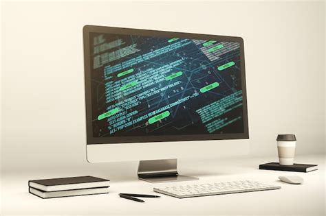 Premium Photo Abstract Creative Coding Concept On Modern Laptop