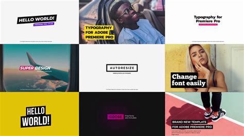 13 self resizing text animation templates for dynamic motion graphics