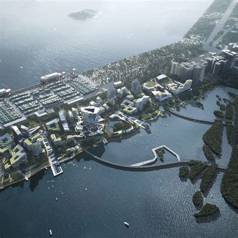 Giant Net City Car Free Neighbourhood Will Cover Two Million Square Metres