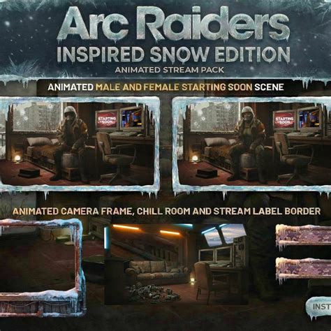 Arc Raiders Stream Overlay Etsy