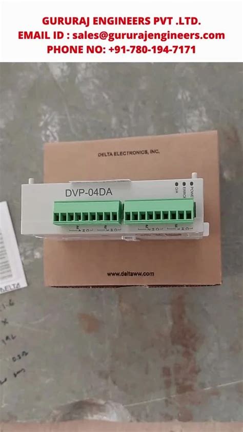 Delta Plc Analog Input Module Dvp Ad S At Piece Delta PLC In Vadodara ID