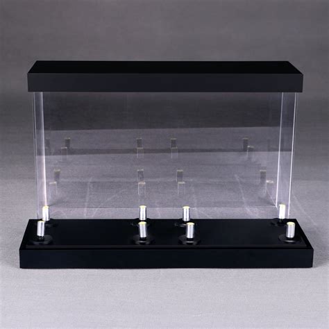 Illuminated Led Lockable Acrylic Box Custom Pop Plexiglass Display Box With Spot Light Acrylic