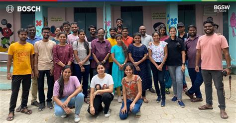 Bosch Global Software Technologies On Linkedin Csr Bgsw Learning