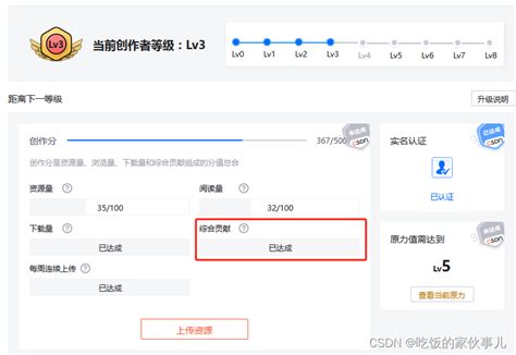 csdn等级详解：原力等级、创作等级、博客等级及期升级、降级与评分要点 csdn的等级怎么升级的 csdn博客