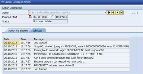 Solved Sxpgcommandexecute Failed Db13 Sap Community