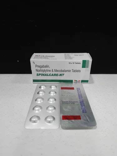 Pregabalin Nortriptyline And Mecobalamin Tablets 75 Mg At Best Price In