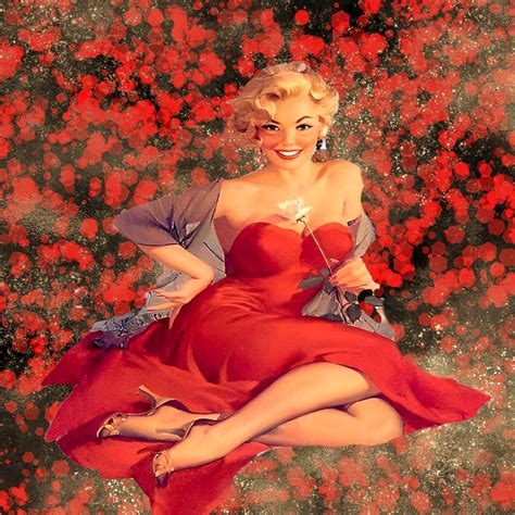 1950 Pin Up Girl Poster Free Stock Photo Public Domain Pictures