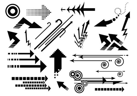 Arrow Brush Pack Abstract Arrows Free Photoshop Brushes At Brusheezy