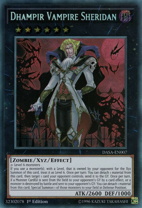 Dhampir Vampire Sheridan Yugipedia Yu Gi Oh Wiki
