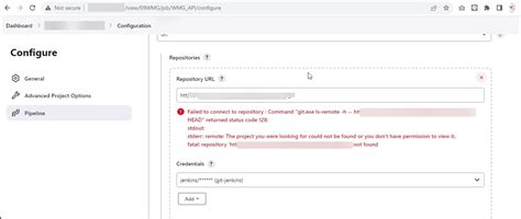 Cannot Connect Jenkins With Gitlab The Project You Were Looking For