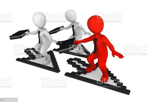 흰색 배경에 고립 된 마우스 커서로 3d 흰색 작은 기업 들 3차원 형태에 대한 스톡 사진 및 기타 이미지 3차원 형태