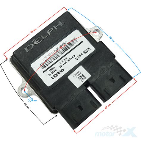 Ecu Delphi Mt05 Engine Controller Barton B Max Only Euro 5 Motor X