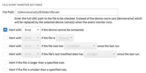 File Event Monitor FrameFlow