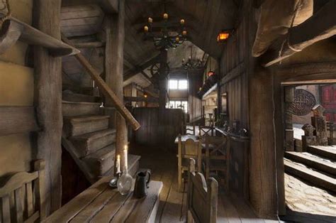 These Stairs At The Back Of Tavern Pirates Pirate Room Tavern