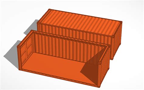 3d Design Mission 3 Shipping Container Template Tinkercad