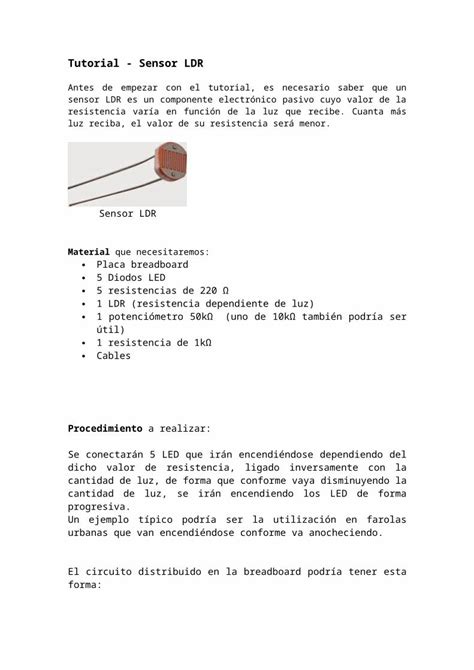 DOC Sensor LDR Con Arduino Uno DOKUMEN TIPS
