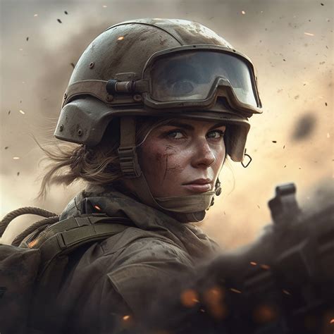 Girl On The Battlefield By Datawisp On Deviantart