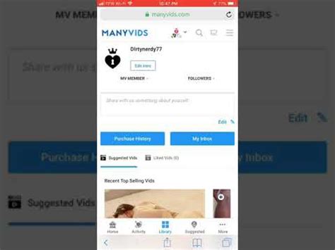 How To Use An Mv Manyvids Link Download Stream Review Youtube