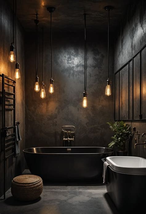 22 Inspiring Dark Moody Bathroom Designs For Your Next Remodel