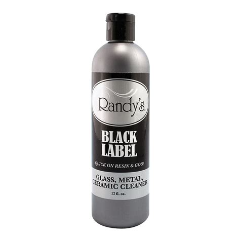 Randys Black Label Cleaner 12oz American Rolling Club